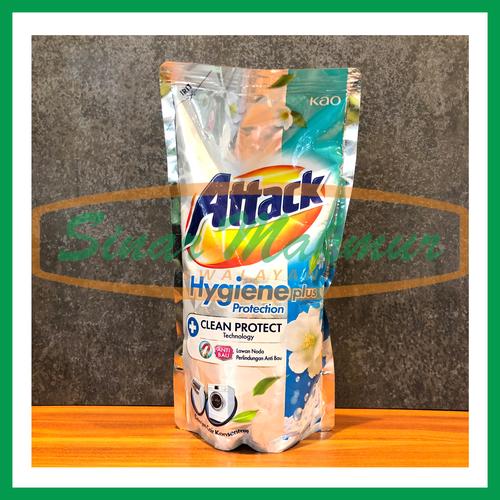 Jual Attack Detergen Cair Refill 800ml Hygiene/Softener - Softener ...