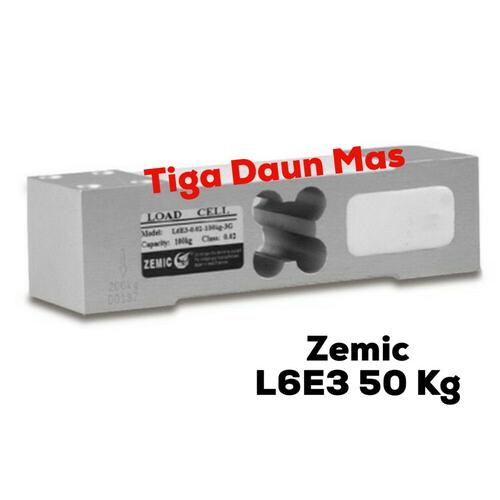 Jual Load Cell Timbangan Zemic L6E3 50 Kg / Sensor Zemic L6E3 50 Kg ...
