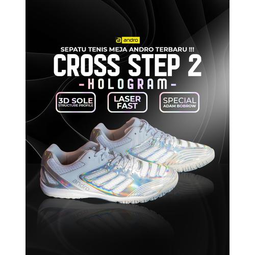 Jual Sepatu Pingpong Tenis Meja Andro Cross Step 2 Hologram Adam Bobrow - 39 - Kab. Tangerang ...