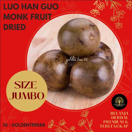 Promo Premium Jumbo Buah Lo Han Guo Lo Han Kuo Lohankuo Asli ...