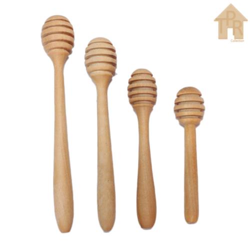 Jual Honey Dipper Sendok Madu Kayu Puspa Finishing Halus - Panjang 10cm ...