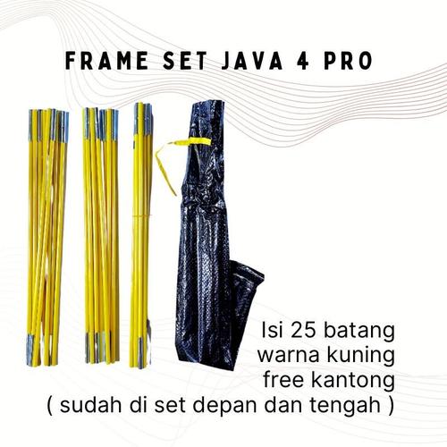 Jual tendaki frame fiber set untuk tenda Borneo 4 - java 4 pro - Pasak ...
