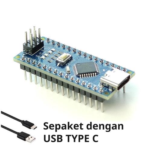 Jual Board Microcontroller Nano Usb Type C Compatible For Arduino