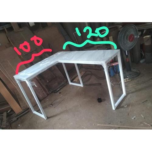 Jual Meja Type L Rak CPU Meja Kantor Belajar Meja serbanguna - Tacoseet ...
