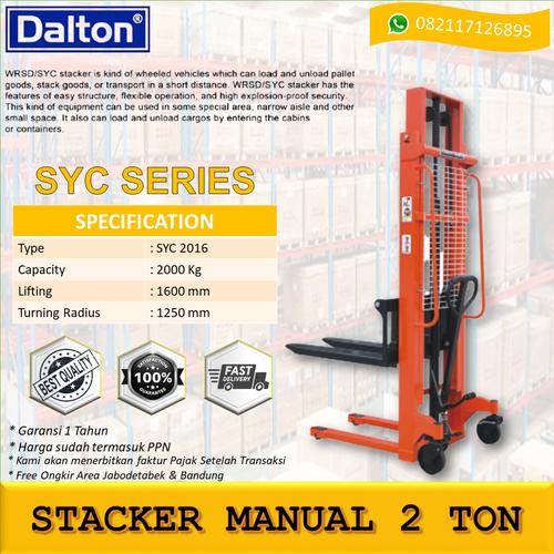 Jual Hand stacker 2 ton dalton bandung - Kab. Bandung - handlift ...