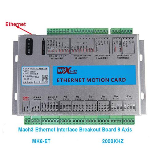 Jual Mk6et Mach3 6axis Cnc Controller Board Ethernet Motion Card Cnc Bre Jakarta Pusat