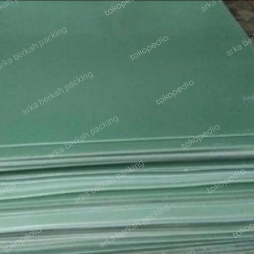 Jual epoxi resin sheet G10 / resin hijau lembaran tebal 10mm 1mtr x 1 ...