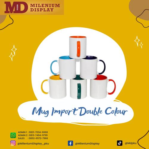 Jual Mug Doubel Colour Coating Premium + Box - Orange - Kota Pekanbaru ...