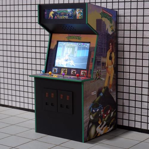Jual Miniatur Skala 1/12 Arcade Machine TMNT Mesin Ding Dong lampu ...