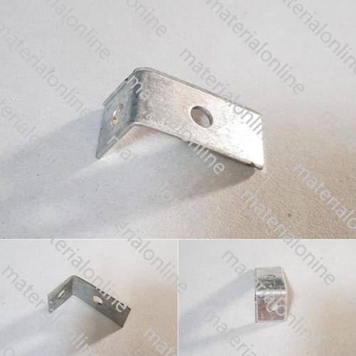 Jual Ready Stock Angle Angel Clip Plat Besi Siku L Paku Tembak Ramset ...