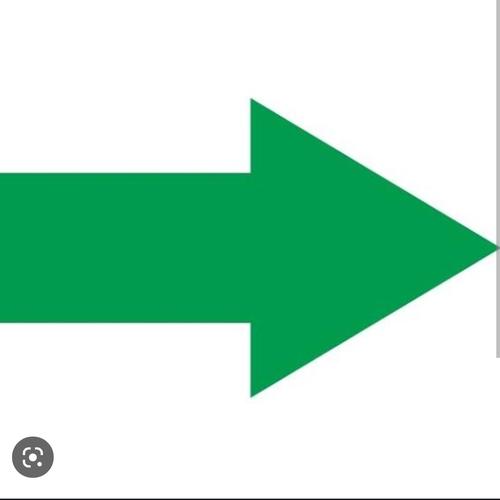 Jual stiker tanda panah 8x11cm - Jakarta Barat - sentral safety sign ...