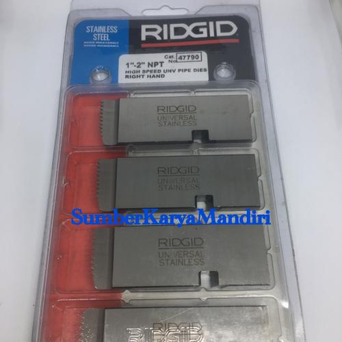 Jual Ridgid Mata Snay Pipa 1" - 2" NPT Stainless Steel Cat No. 47790 ...