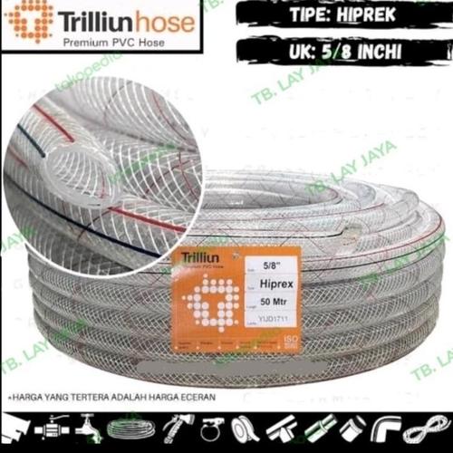 Jual Selang Air 3/4" Trilliun HIPREX / selang benang transparan tebal /mtr - Kota Bandung - Kopo ...