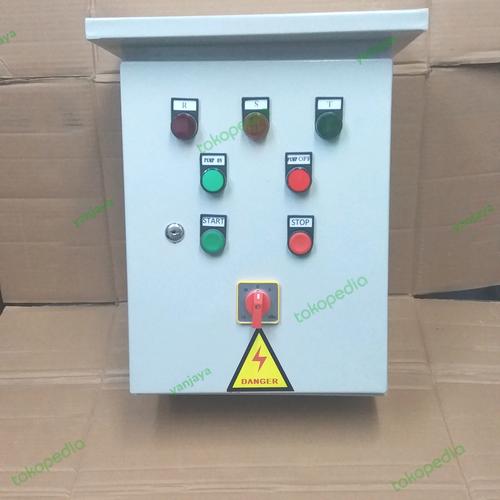 Jual panel pompa 3phase 4kw otomatis 1 tanki/panel pompa 3p 4kw 1 tanki ...