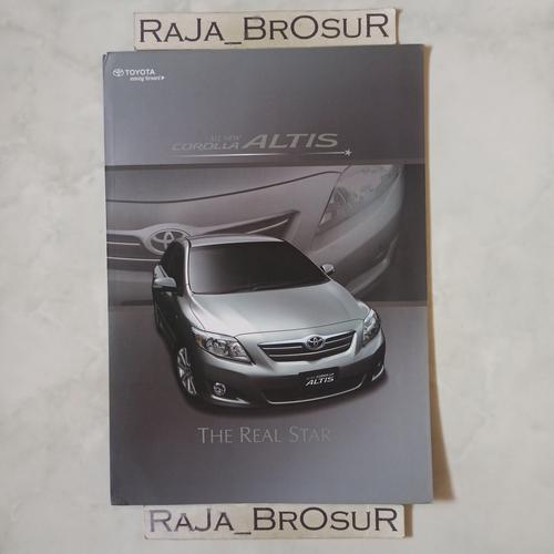 Jual Poster brosur katalog leaflet Toyota All New Corolla Altis 2008 ...