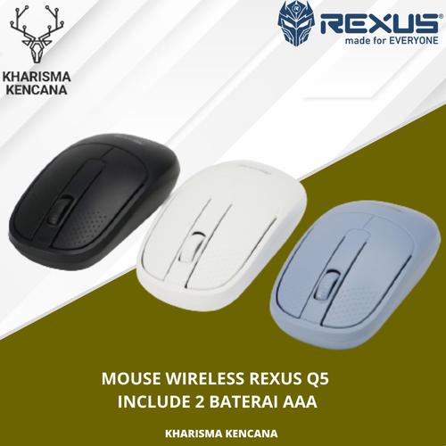 Jual MOUSE WIRELESS REXUS Q5 SILENT CLICK - Kota Malang ...