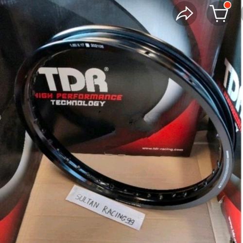 Jual Velg TDR W Shape Ring 17 x 140 160 185 215 (Harga Satuan) - Biru ...