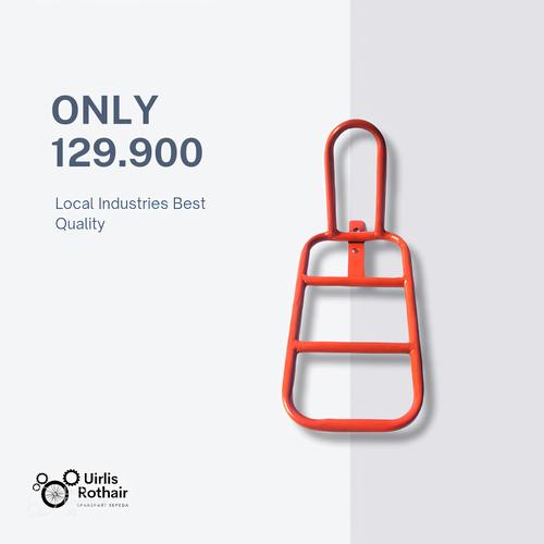 Jual FRONT RACK V2 DEPAN SEPEDA UNIVERSAL - ORANGE • Uirlis Rothair ...