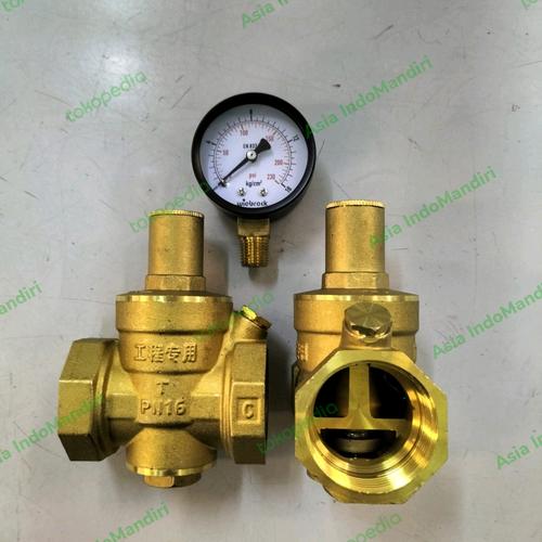 Jual PRV Pressure Reducing Valve Drat 3/4" inch / PRV Kuningan ...