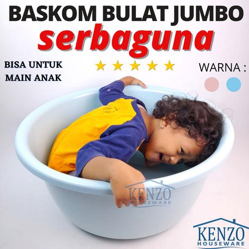 Promo Baskom Bak Bulat Jumbo Plastik Bak Air Mandi Berkualitas XXL ...