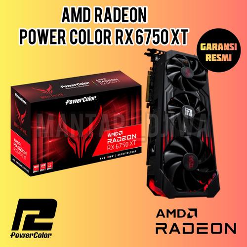 Jual POWERCOLOR Red Devil Radeon RX 6750 XT / 6750XT 12G GDDR6 - New ...