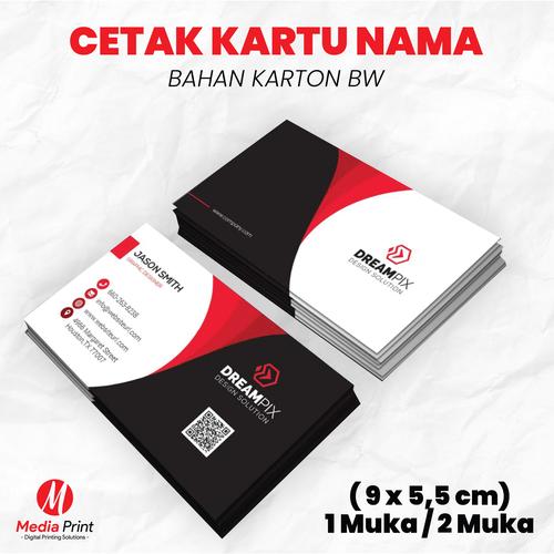 Jual CETAK KARTU NAMA MURAH EKONOMIS CUSTOM DESAIN DAN BOX - KARTON BW ...
