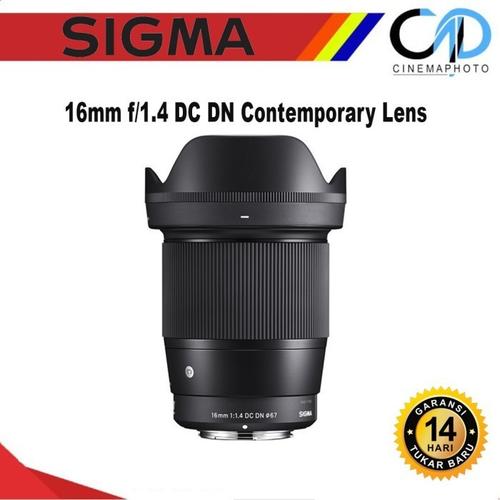 Jual Sigma 16mm f1.4 DC DN Contemporary Lens RESMI - Nikon Z - Jakarta ...