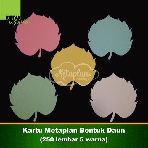 Jual Kartu Metaplan Bentuk Daun (250 lembar 5 warna) - Kota Depok ...