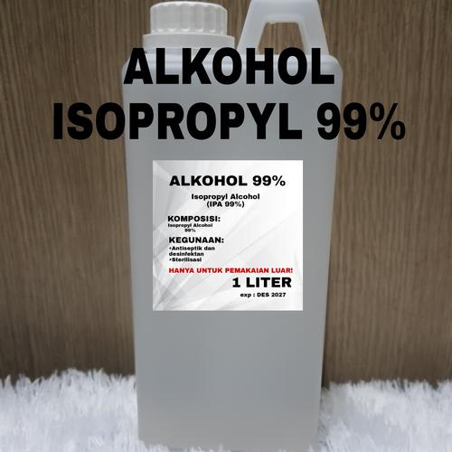 Jual Isopropyl alcohol 99% / Ipa 99% / Isopropyl alkohol- 1 liter ...