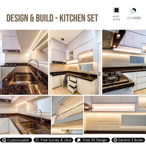 Jual Kitchen Set Custom | Dapur | Pantry | Design & Build - Kab ...