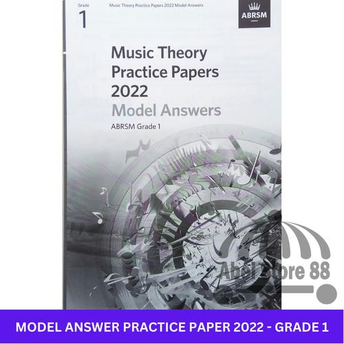 Jual Music Theory Practice Paper 2022 Grade 1/2/3/4/5 ABRSM Ujian Teori - Answer Grade 1 - Kota ...