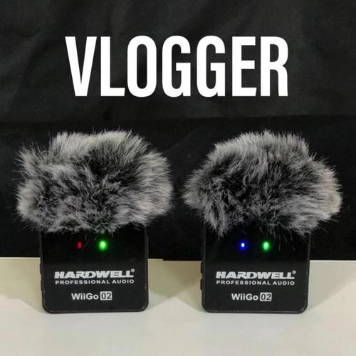 Jual Mic Wireless Hardwell WIGO 2 WIGO2 Vlog Mic Vlogger Mic Youtubers ...