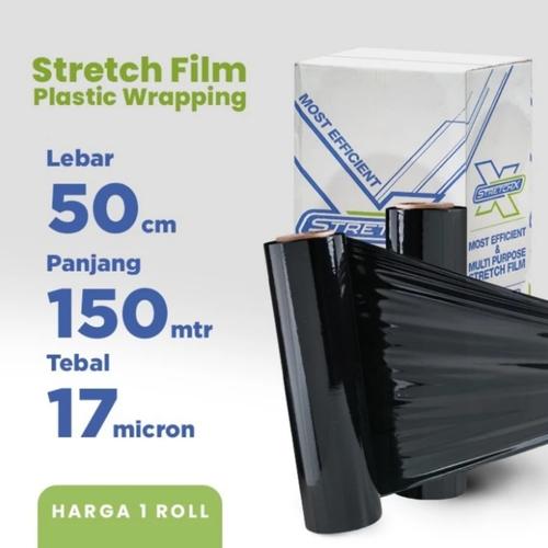 Jual PLASTIK WRAPPING BENING STRETCH FILM 50CM X 150M PLASTIK WRAP ...