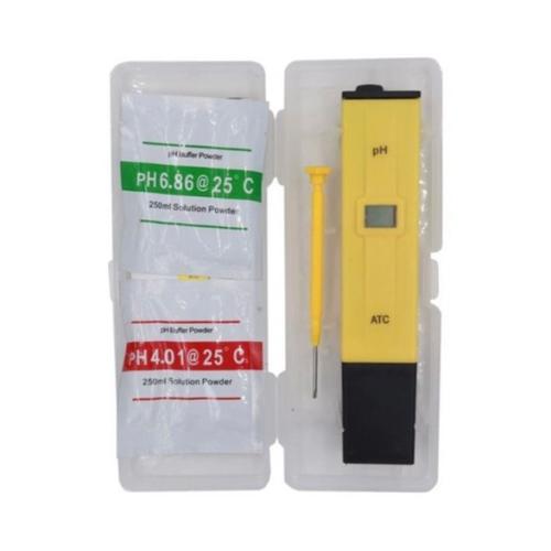 Jual PH meter / PH Tester Digital / Alat Ukur Ph Air - Kuning 0.1 ...