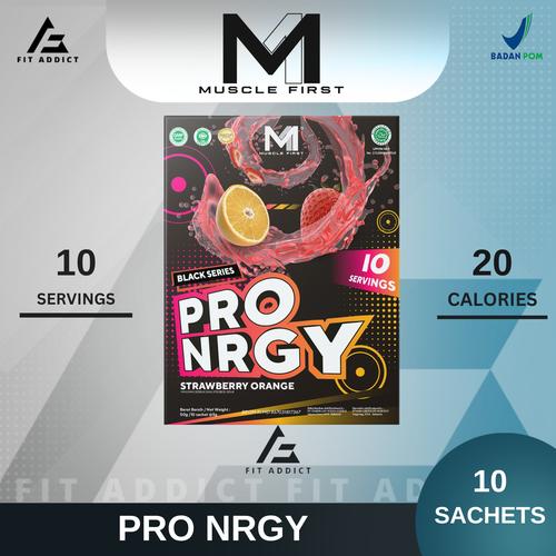 Jual M1 MUSCLEFIRST PRO NRGY Pre Workout 10 Sachet PRONRGY MUSCLE FIRST ...