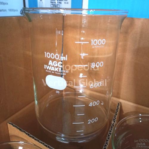 Jual Beaker Glass LF 1 ltr 1000 ml Iwaki Kaca - Kota Surabaya ...