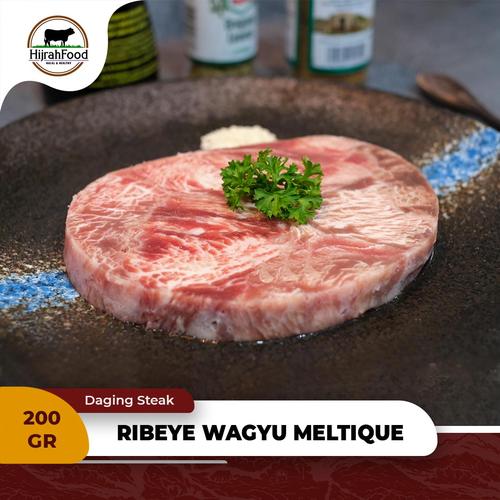 Jual Ribeye Wagyu Meltique Beef Steak AUS | Rib-eye Steak - 200 gr ...