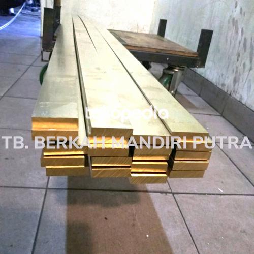 Jual plat strip Kuningan 12mm x 50mm x panjang 300mm - Jakarta Barat ...