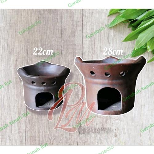 Jual anglo tanah liat, anglo prasmanan, anglo gerabah tanah liat - 28cm ...