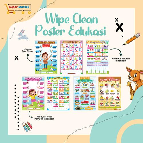 Promo Poster Angka Anak Calistung TK / PAUD - TRANSPORTASI - Kota ...