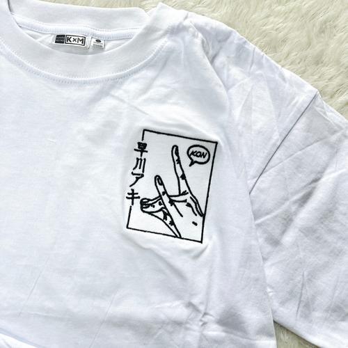 Jual Tshirt Aki Kon Sign Embroidery Anime Manga Chainsaw man Premium ...