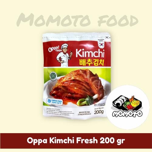 Jual Kimchi Sawi Fresh Halal Oppa Korea 200 gram - Sayur Kim - Kota ...