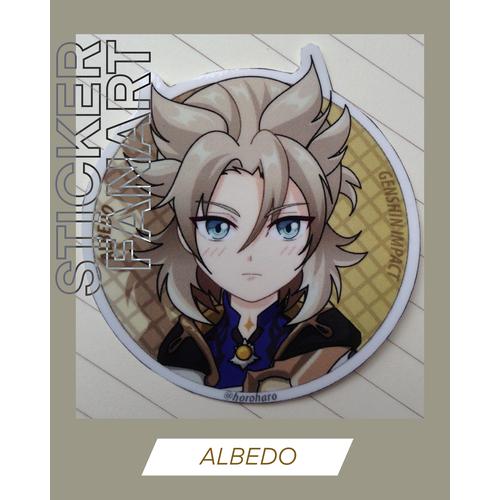 Jual Sticker fanart ALBEDO genshin impact - Kab. Bandung Barat ...