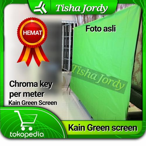Jual kain greenscreen spunbond backdrop green screen background studio ...