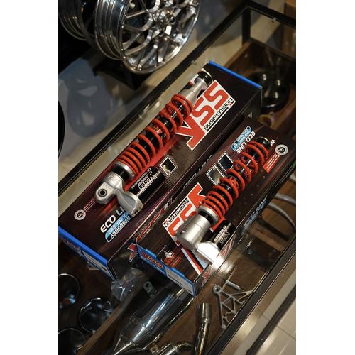 Jual Shock Tabung YSS Red New Model Front & Rear Vespa Sprint Iget ...