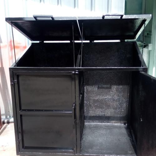Jual Wadah Sampah Besi Portable Kokoh Kapasitas 800Liter - 140x80x120 ...
