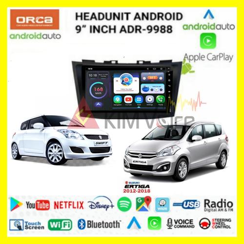 Jual Head Unit Android Orca ADR-9988 9 inch OEM Ertiga/Swift 2012-2018 - Hitam - Kota Bekasi ...
