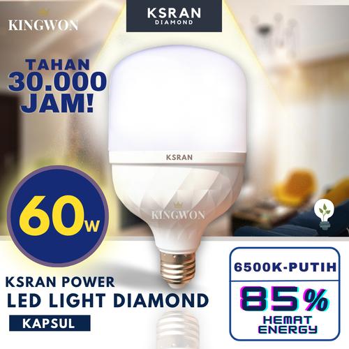 Jual LAMPU LED JUMBO 60 Watt TABUNG/LAMPU BOHLAM KAPSUL TERANG CAHAYA ...