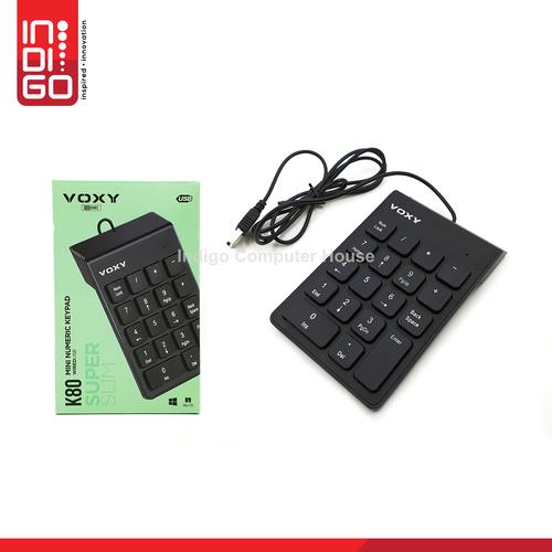 Jual KEYBOARD NUMERIC VOXY K80 / NUMERIK K80 / KEYBOARD NUMERIK - Kota ...