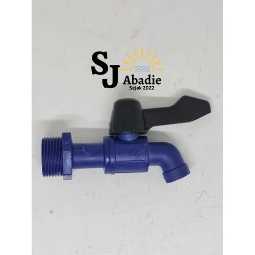 Jual Kran Tembok Pvc AMICO 1/2 - 3/4 Inch - PVC 1/2 Inch - Kota ...